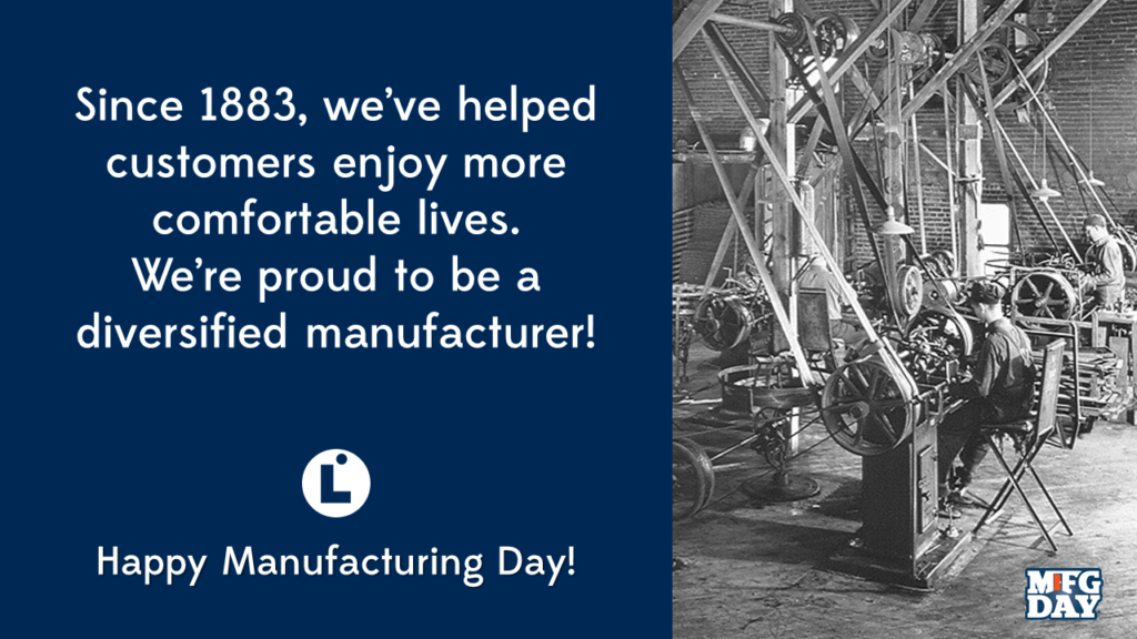 Happy MFG Day! | Life at Leggett