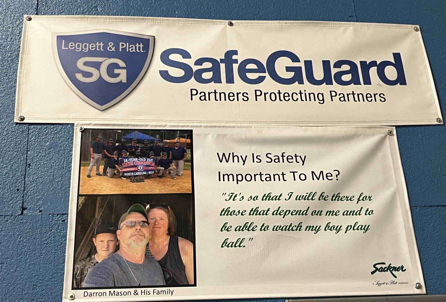 Sackner Achieves Safety Milestone | Life at Leggett