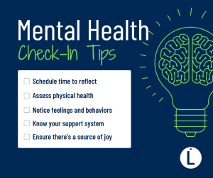 Mental Health Check-In Tips | Life at Leggett
